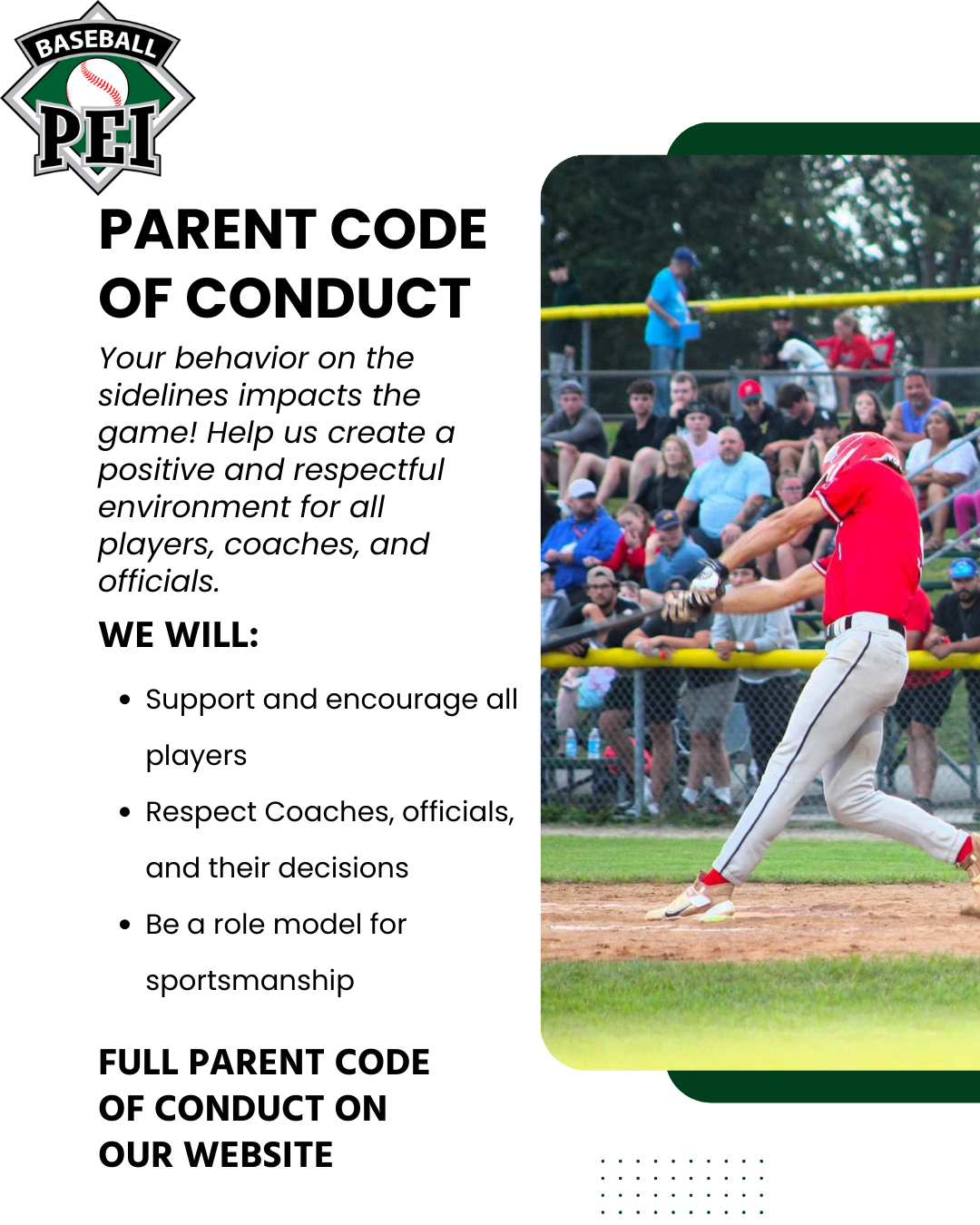 Baseball PEI : Website by RAMP InterActive